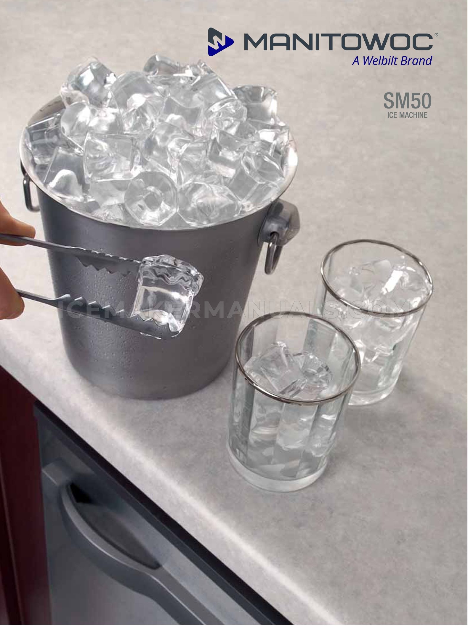 Manitowoc SM50A161 Ice Machine Spec Sheet | Ice Maker Manuals