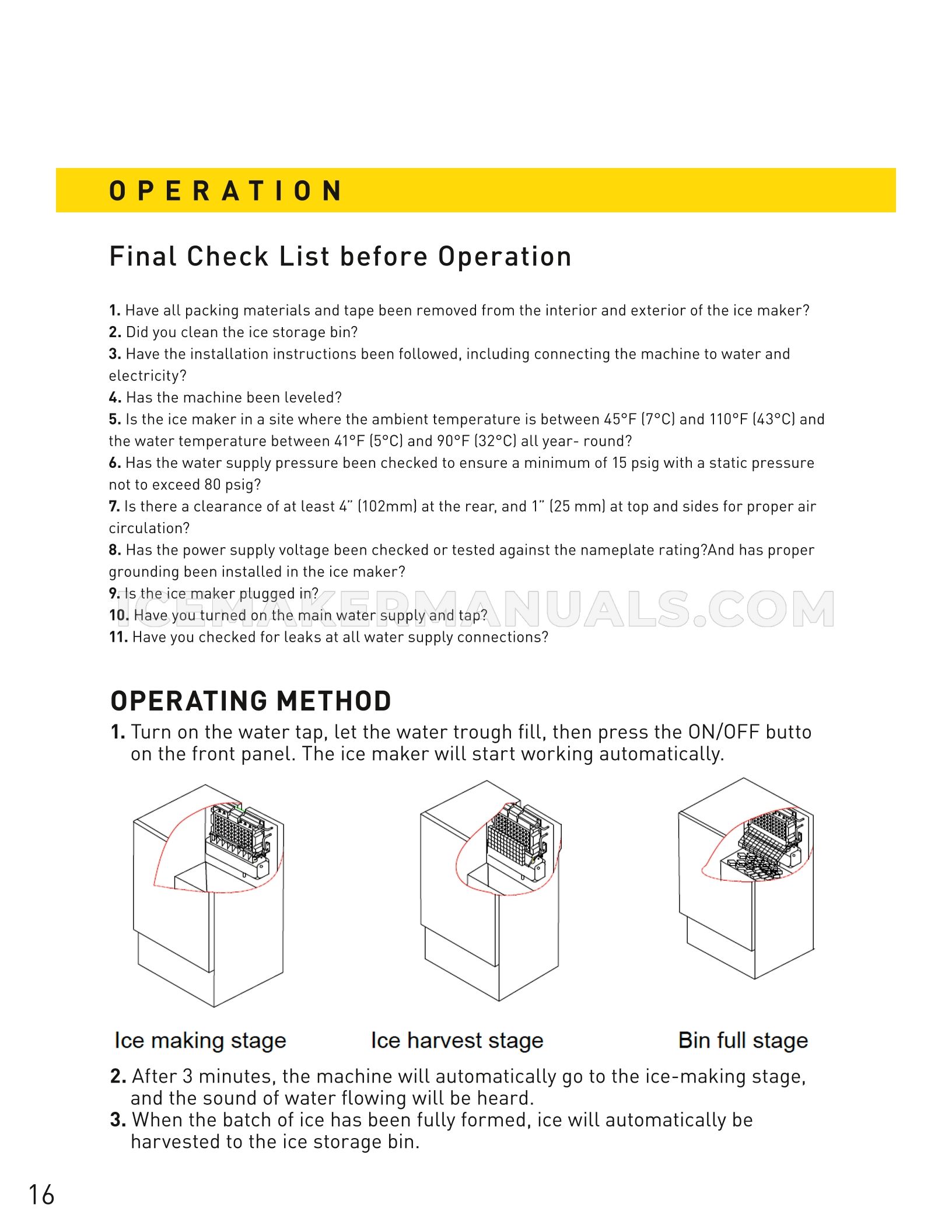Thor Kitchen TIM1501 Ice Machine Manual | Ice Maker Manuals